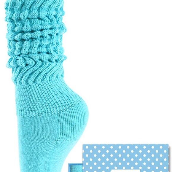 Jewelry | Women Slouch Socks Cozy Scrunch Socks 8s Style In White Black ...